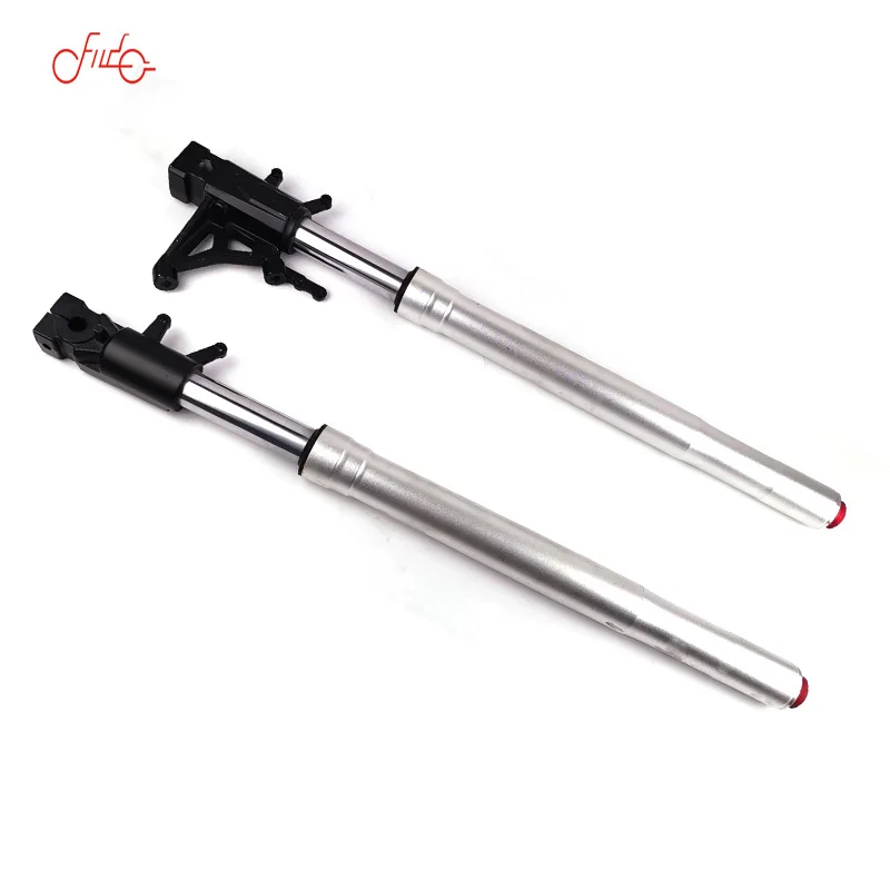New Silvery Motorcycle Front Fork Shocks Absorber Upside Down ...