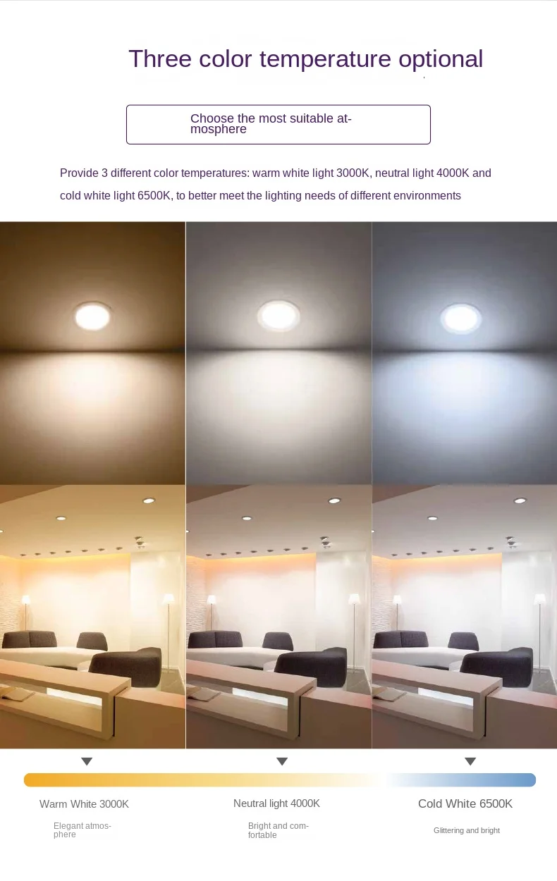 Philips Downlight Led Embedded Household Ultra-thin Copper Light Living ...