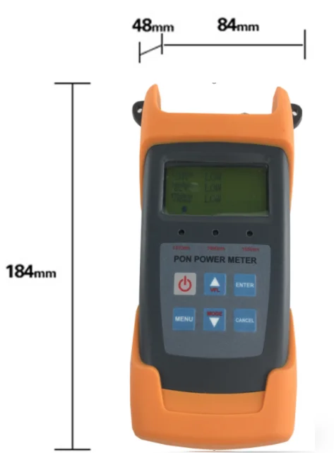 Optic Pon Power Meter Gpon Epon Xpon 1310 1490 1550 Nm Power Meter Pon ...