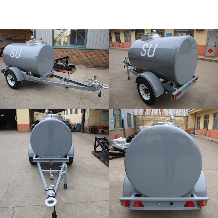 Sprinkler Water Tank Trailer Fuel Tank Trailer Mini Farm Use Trailer ...