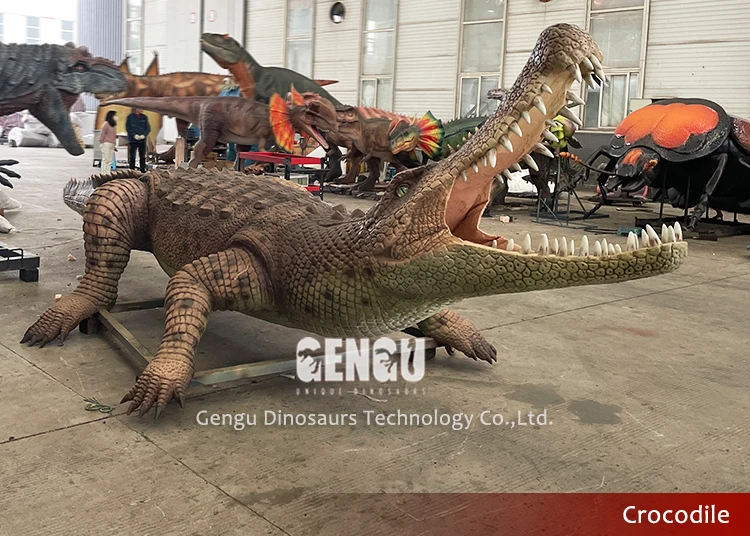 Jungle Animal Model - Waterproof Animatronic Crocodile