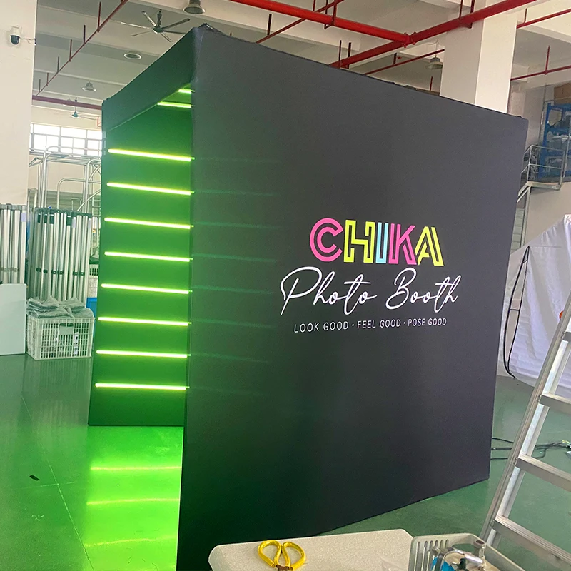 Romans Design Custom Portable Backdrop Tradeshow Exhibition 360 Photo ...