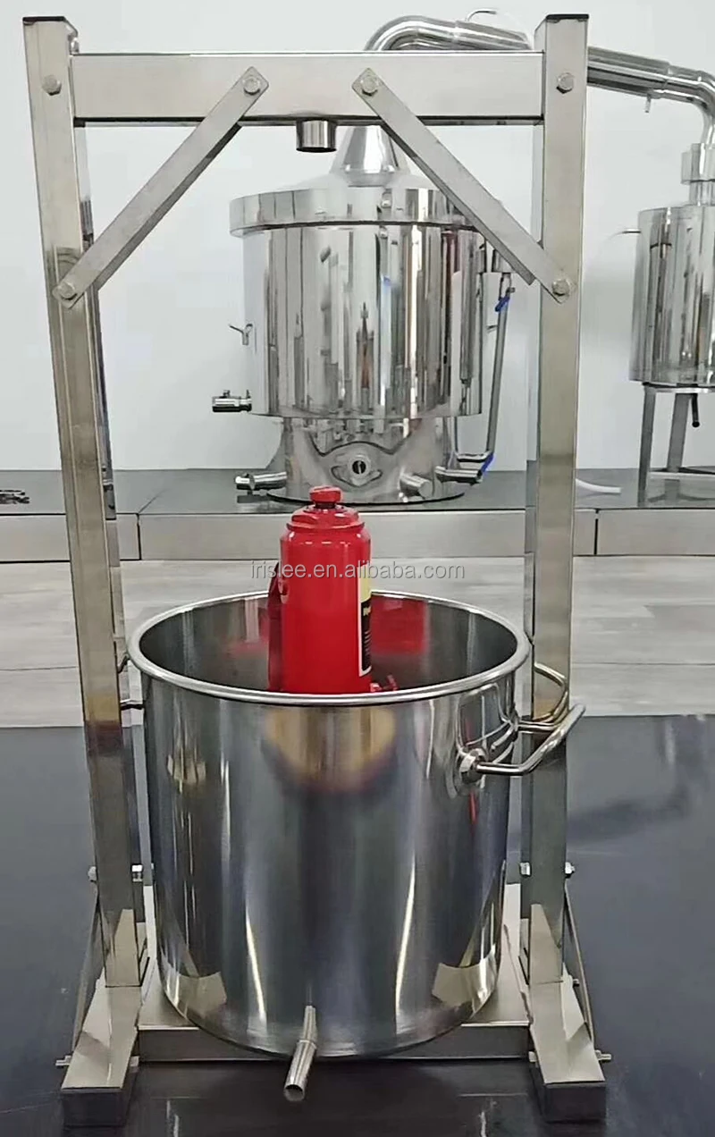 Manual Hydraulic Fruit Squeezer Stainless Steel Small Grape Blueberry ...
