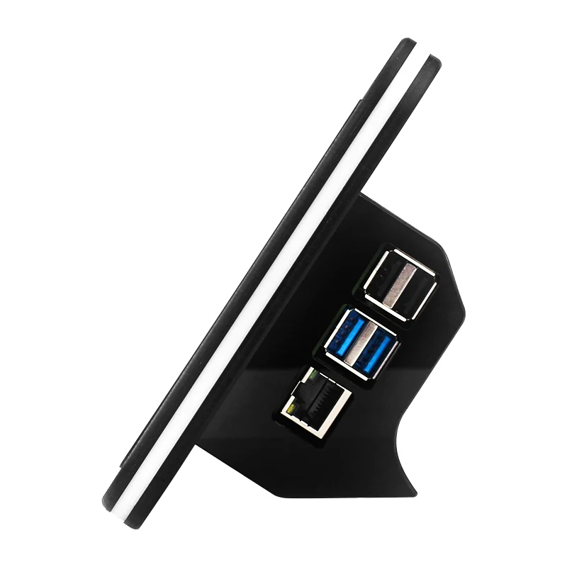 Raspberry Pi Acrylic Case For Official 7 Inch Lcd Touch Screen Black ...