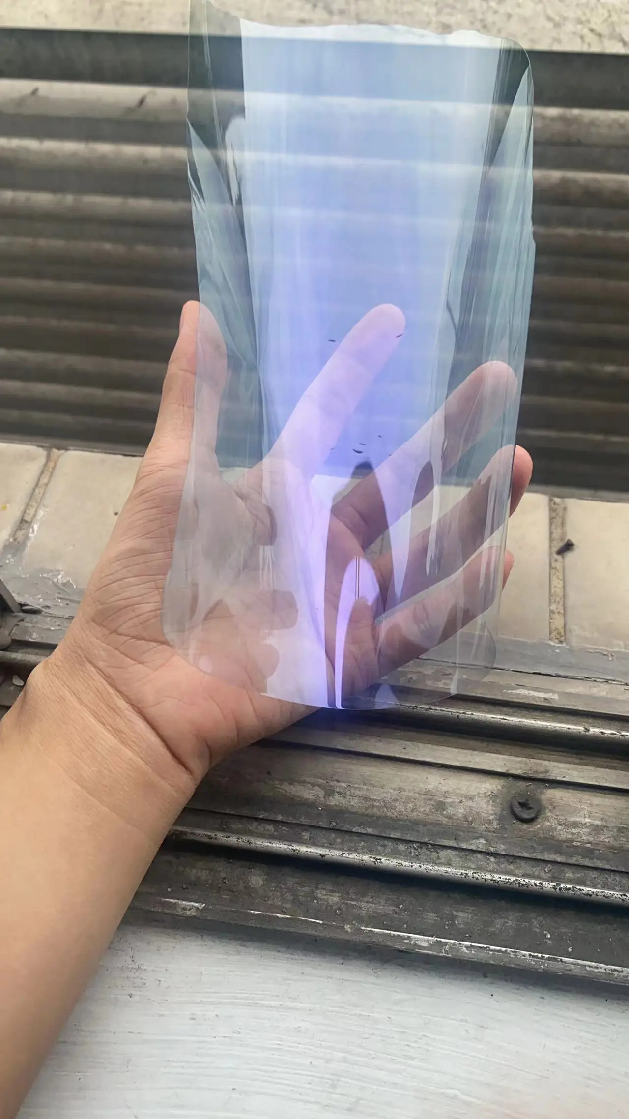 75% Chameleon Film Blue To Gold To Red Color Change Car Tint Sticker ...