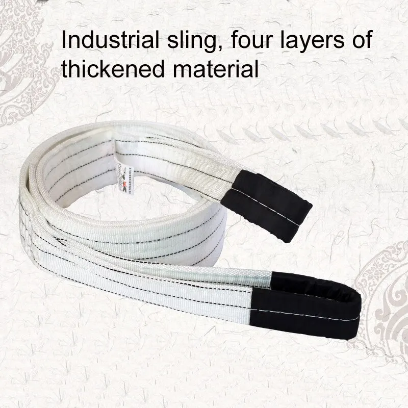 Webbing Sling Bridge Crane Bear Weight 3 Tons & 5 Tons,Thickened Wear ...