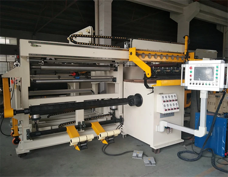 Automatic Plc Control Low Voltage Transformer Foil Winding Machine With ...