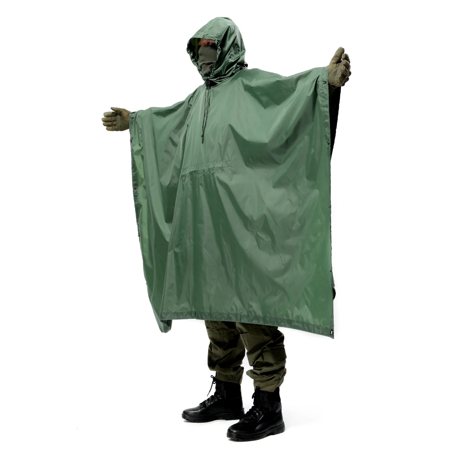 Tactical Poncho - Ultimate Waterproof Shelter for Outdoor