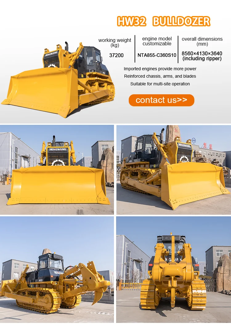 Original 100 Hp 150hp 220hp 300hp Shandong New Brand Hengwang Crawler ...
