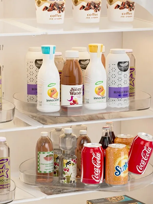 360 Lazy Susan Turntable Organizer For Cabinet Makeup Perfume Organizer ...