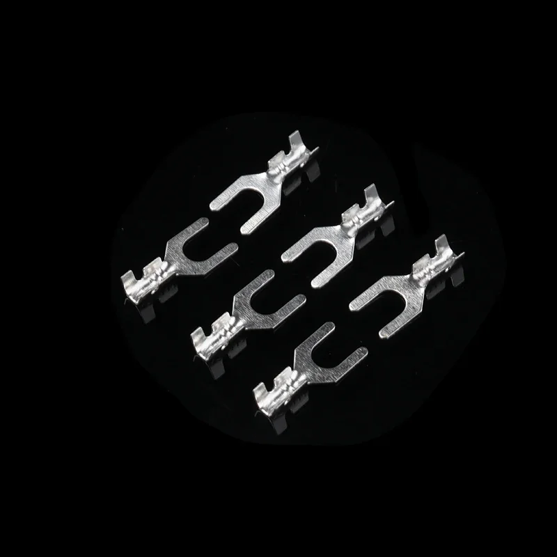 1pcs 3.2mm 4.2mm Y-shape Terminal Fork Spade Terminal Lug Wire Naked ...