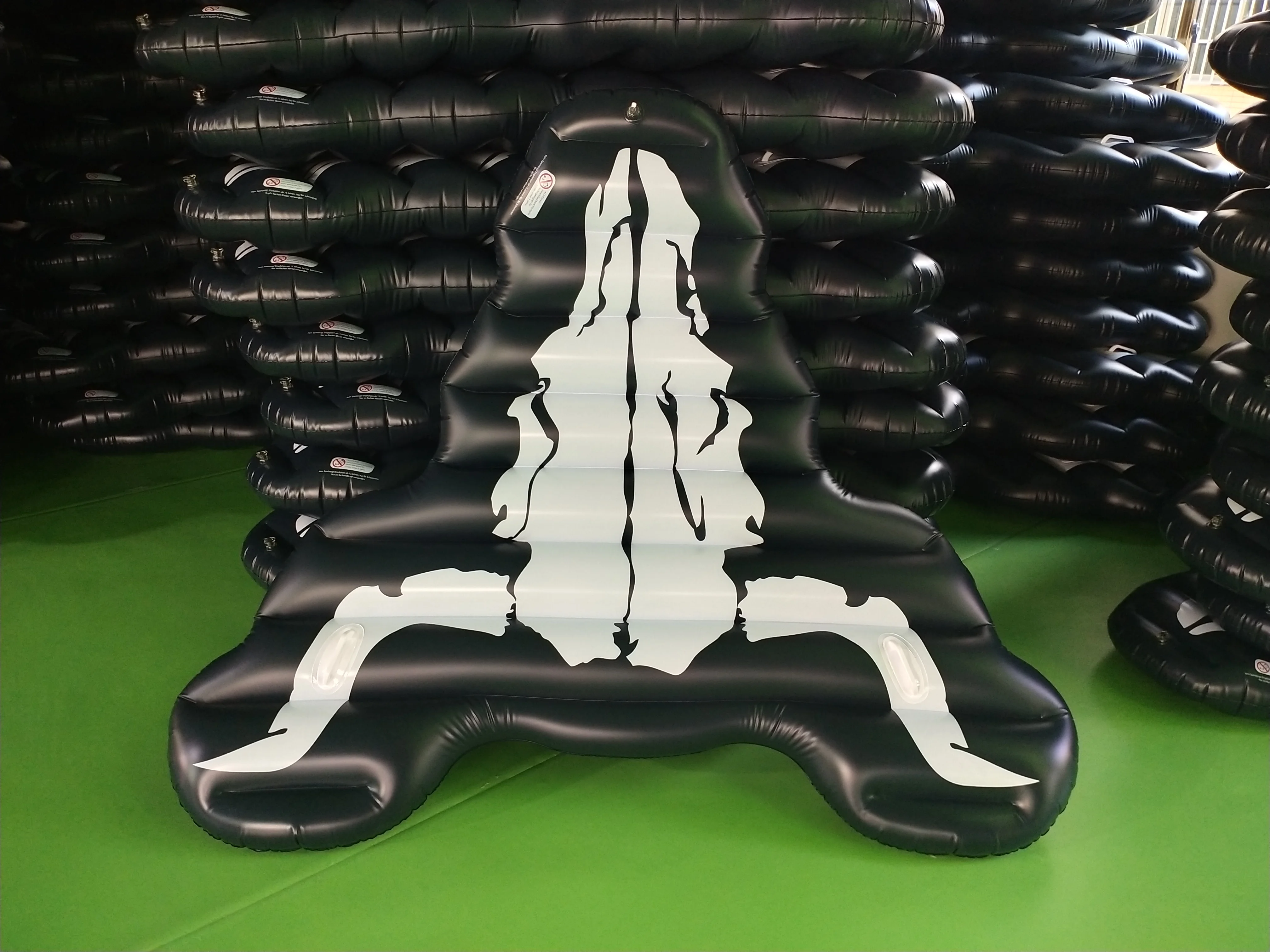 Summer Water Floating Toys Pvc Inflatable Bull Head Shape Pool Floating ...