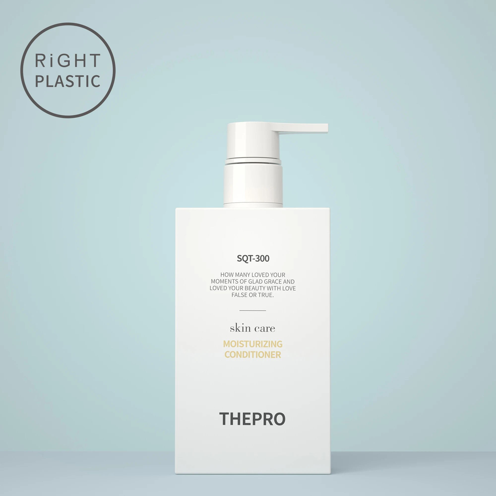 PETG Plastic Cosmetic Packaging - Durable & Customizable