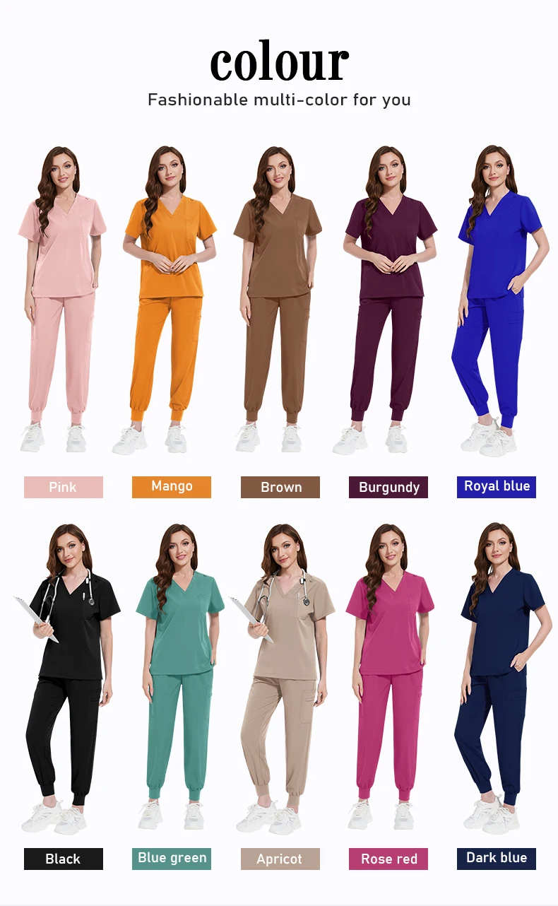 Provider Modern Scrubs Line for Caregivers | Sleek V-Neck Functional ...
