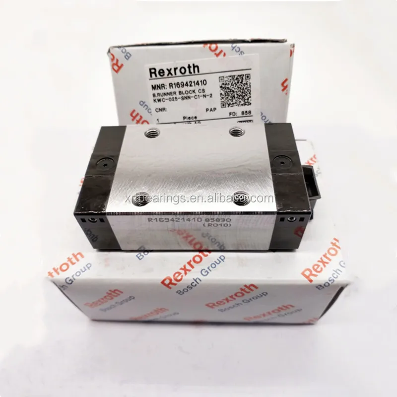 Rexroth Linear Guide Ball Rail Block R169481410 - 1 Year Warranty