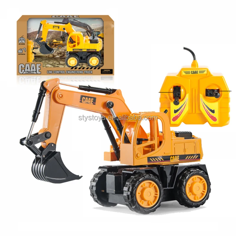Wire-controlled 4 Channel Crawler Hydraulic Excavator 1:36 Simulation ...