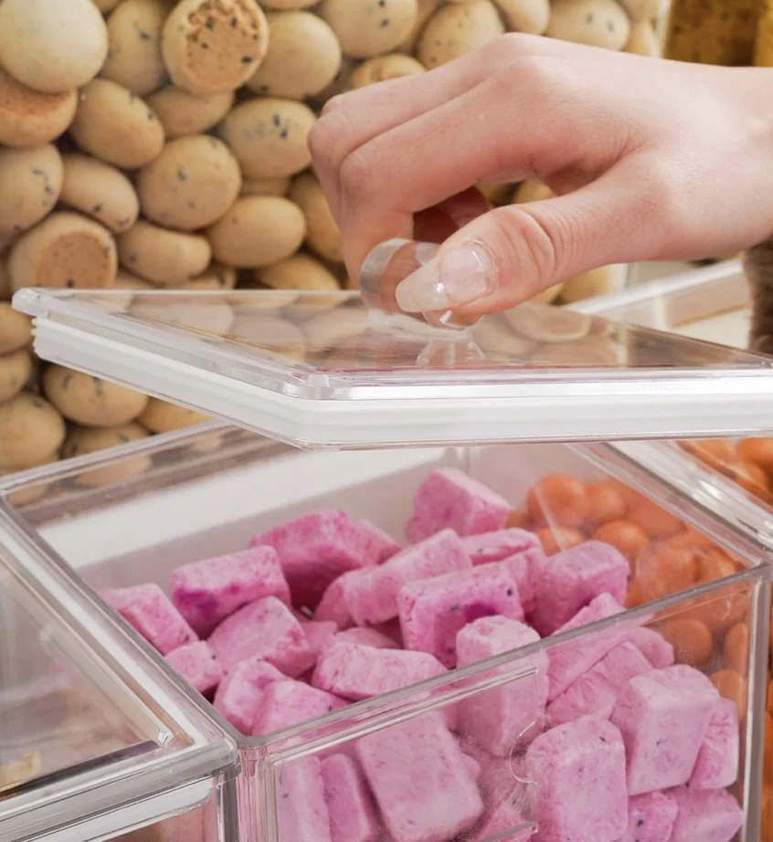 ECOBOX Candy Storage Bins Boxes Storage Container Spices Bulk Food ...