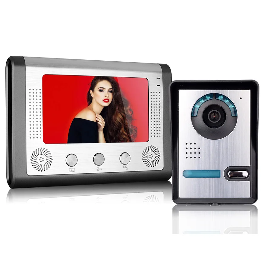 7 Inch Multi Android Wireless Commax Wifi Six Tuya 2 Wire Ip Intercom ...