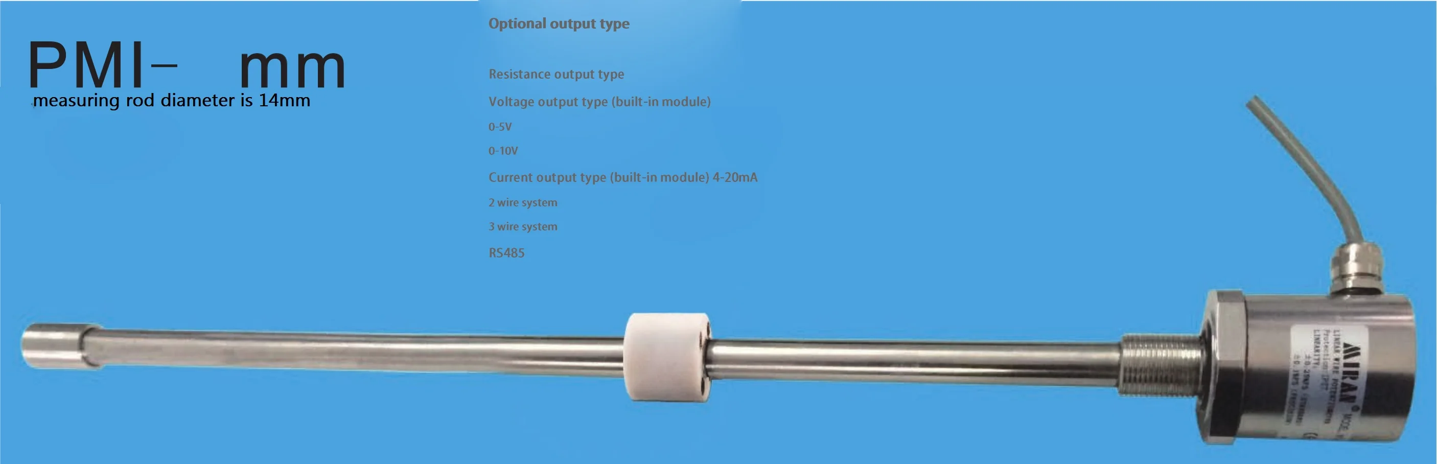 Miran Pmi-750mm Magnetic Resistance Displacement Sensor For Cylinders ...