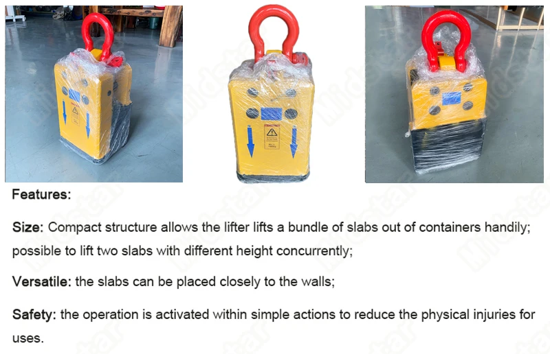 1000kgs Stone Big Slab Lifting Clamp Tools Granite Marble Quartz Slab ...