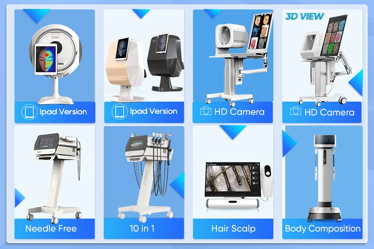 MC10 Portable Skin Analyzer - Advanced Facial Assessment