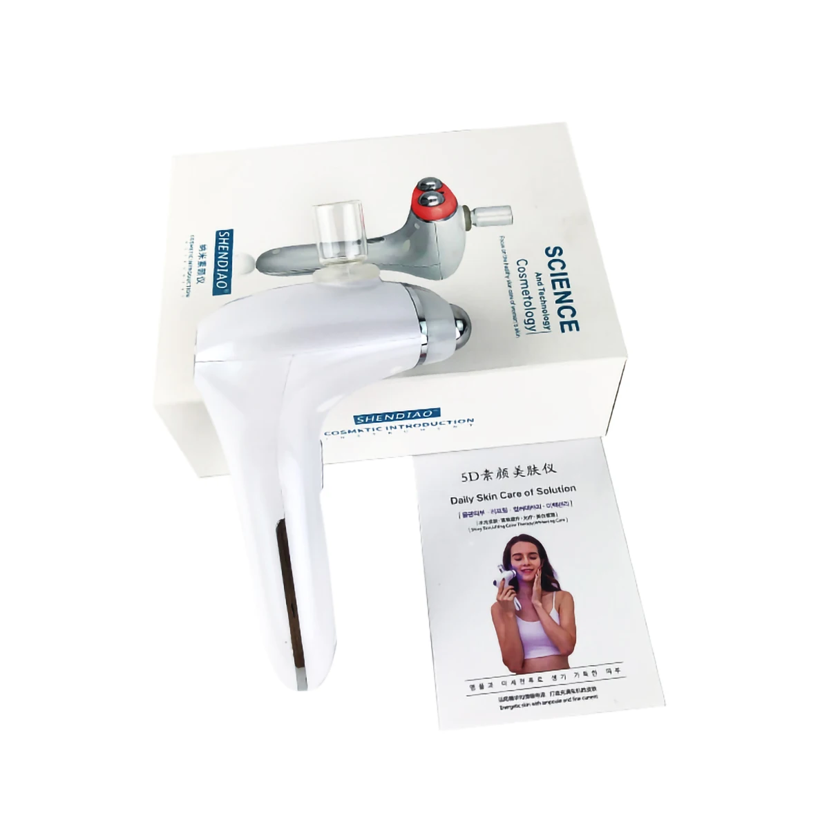 Nano High Pressure Oxygen Injection Instrument Portable Handheld Facial ...