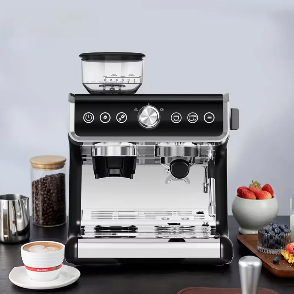 German Home Espresso Machine With Grinder Electric Automatic Coffee ...