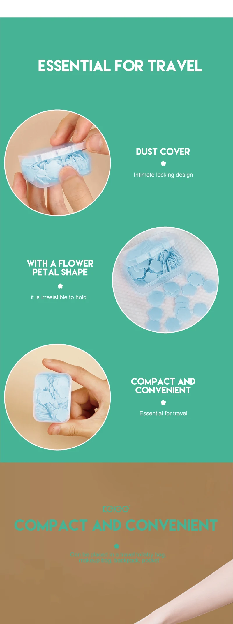 Disposable Portable Travel Hand Washing Paper Soap Sheet Mini Wash Hand ...