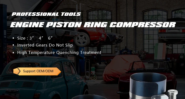 Professional Auto Tools 3" 4" 6" Car Engine Piston Ring Compressor ...
