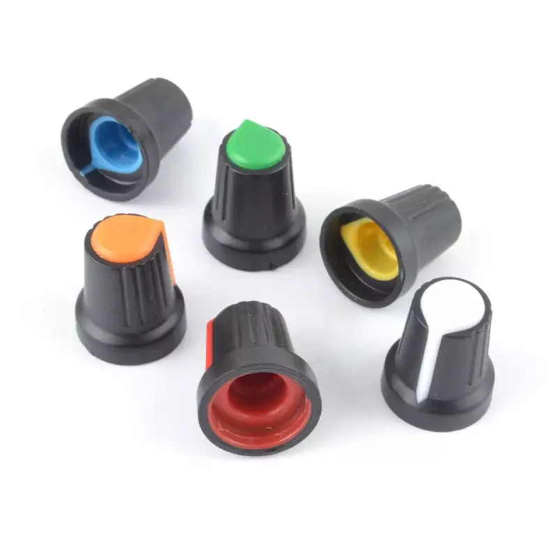 RK097NS B500K Rotary Volume Control - Dual Potentiometer