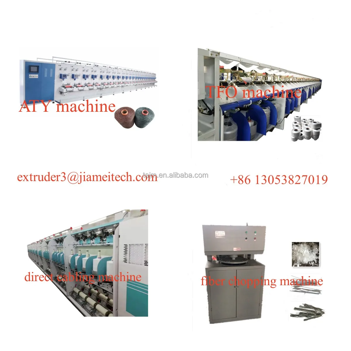 Automatic Doffing Fdy Poy Bcf Yarn Take up Winder for Yarn Spinning ...