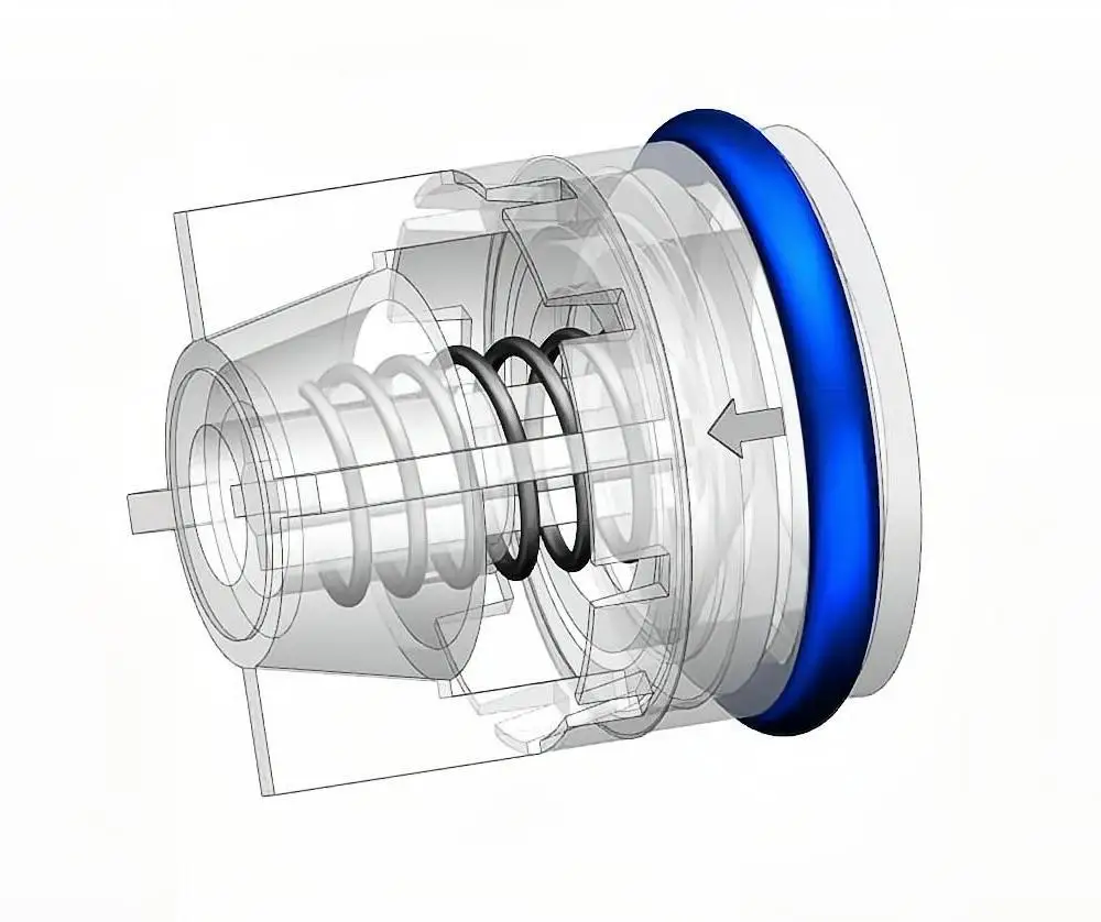 Xhnotion OV Series 15mm Hot Water Meter Cartridge Check Valve