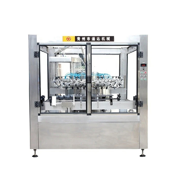 Automatic Rotary Wine Bottle Rinser Machine Automatic Glass Bottle ...