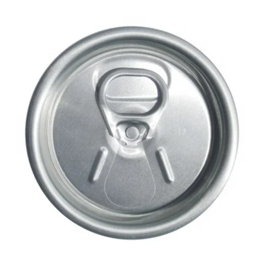 Wholesale Food Grade Aluminum Easy Open Lid For Beverage 202# Lids For ...