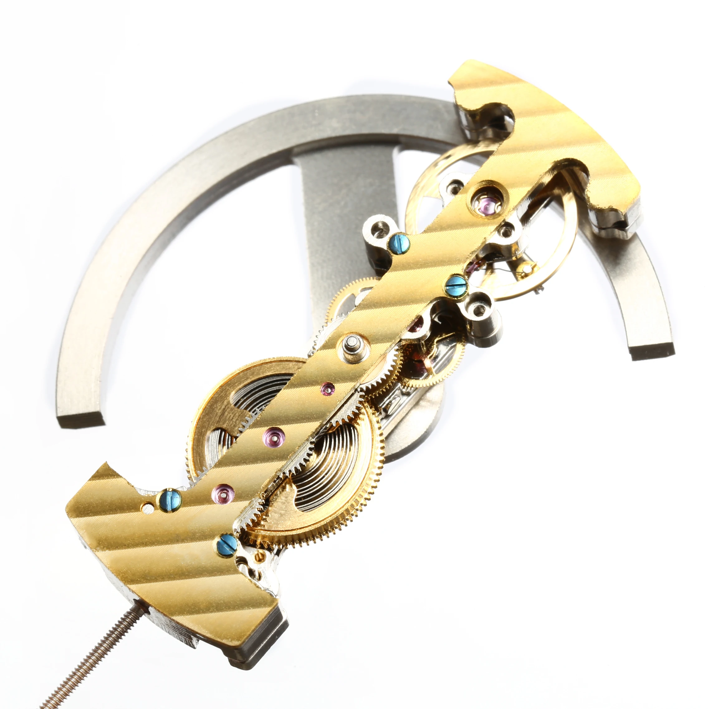 Oem Hand Manual Winding Watch Movement Rose Gold China Watch Movement ...