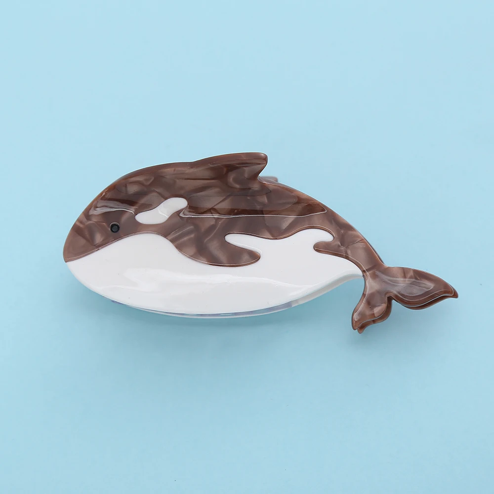 QIYI New Design Ocean Claw Clip Cute Hairclip Large Size Acetate Women ...