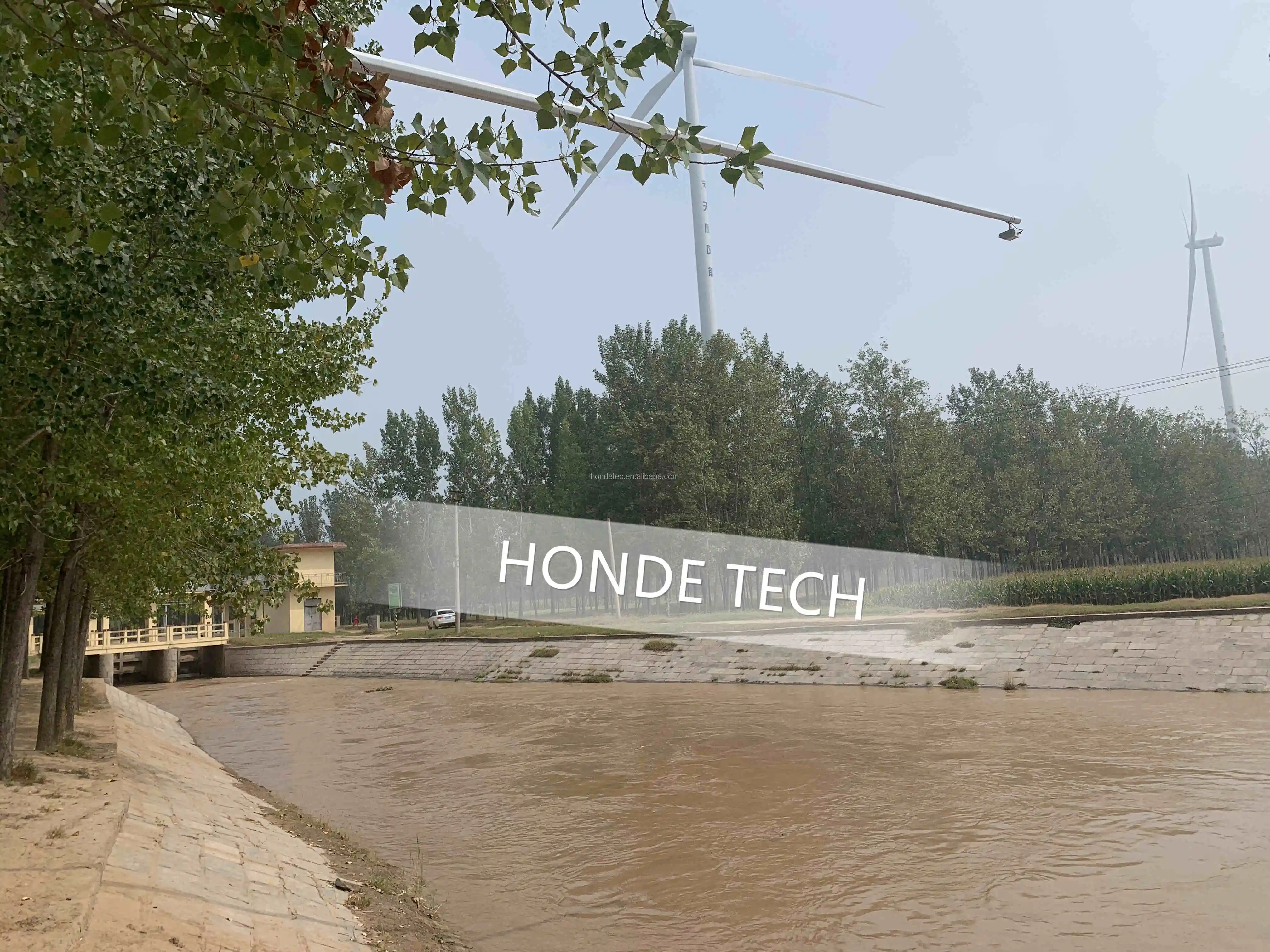 Radar Type Water Level & Flow Sensor - 3 in 1 Measurement