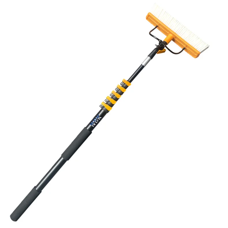 Multifunctional Telescopic Water Fed Roof Brush And Pole Rv Roof Brush ...