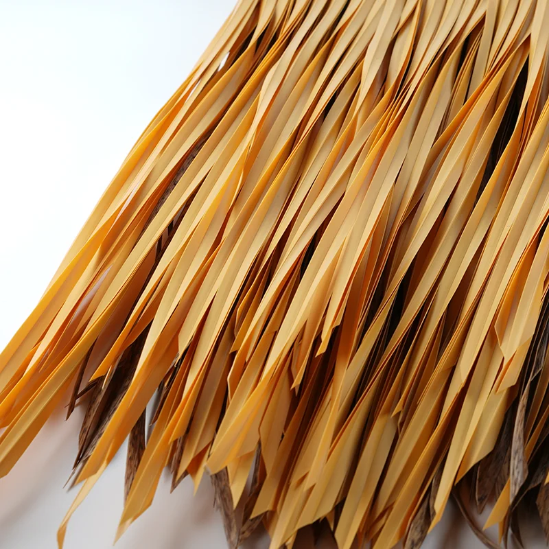 Cheap Factory Price Eco-friendly Synthetic Thatch Plastic Thatch Roof ...