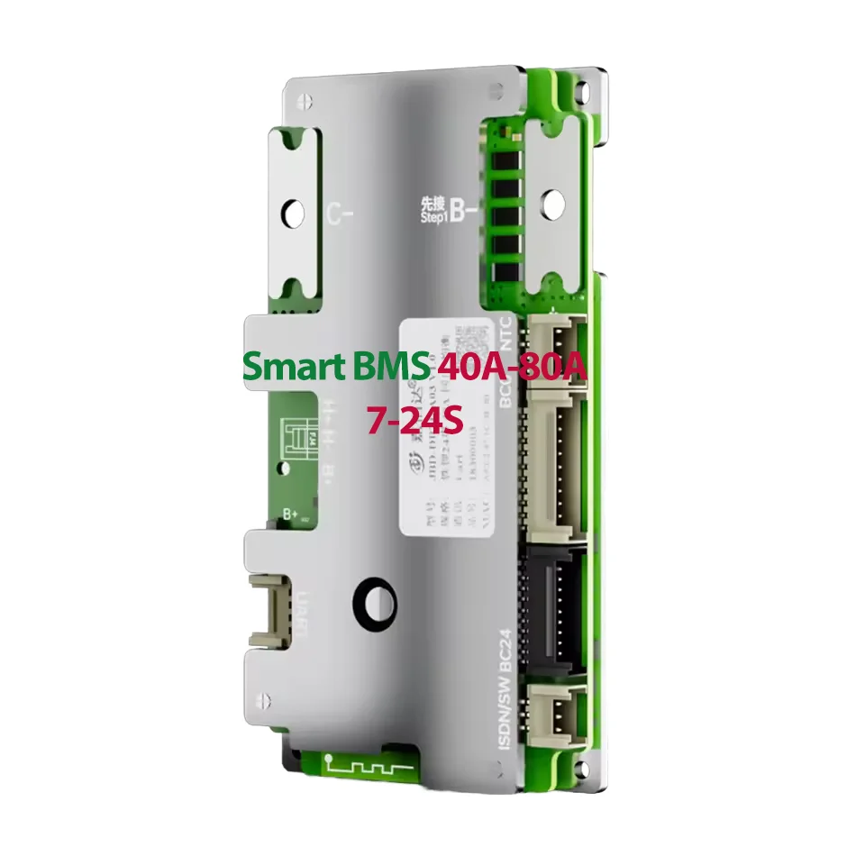 JBD Smart BMS PCBA 7S to 24S Series 40A/50A Li-ion Battery Management ...