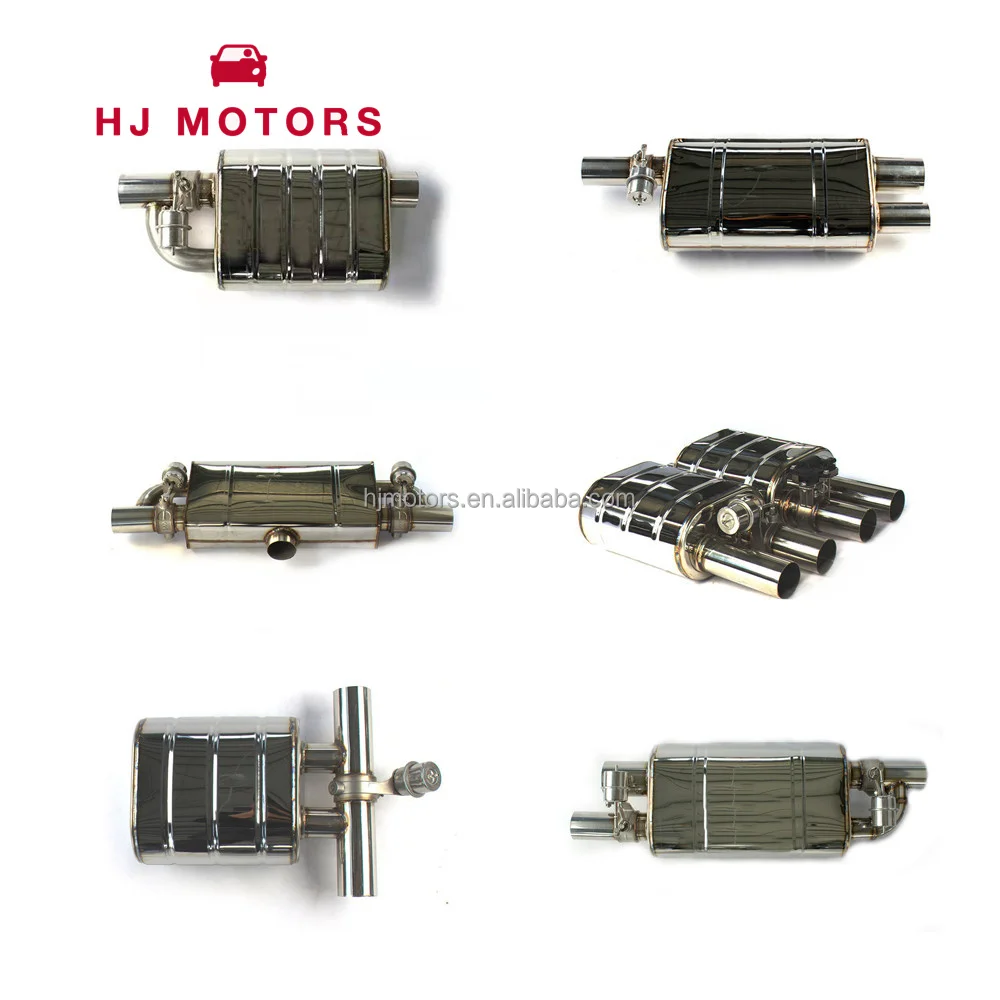 Stainless Steel Universal Electric & Vacuum Valve Exhaust Muffler With ...