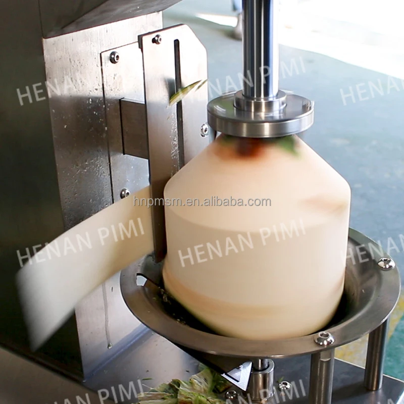 High Quality Peel Coconut Fresh Machine Excellent Diamond Cut Coconuts Machine Electric Green 