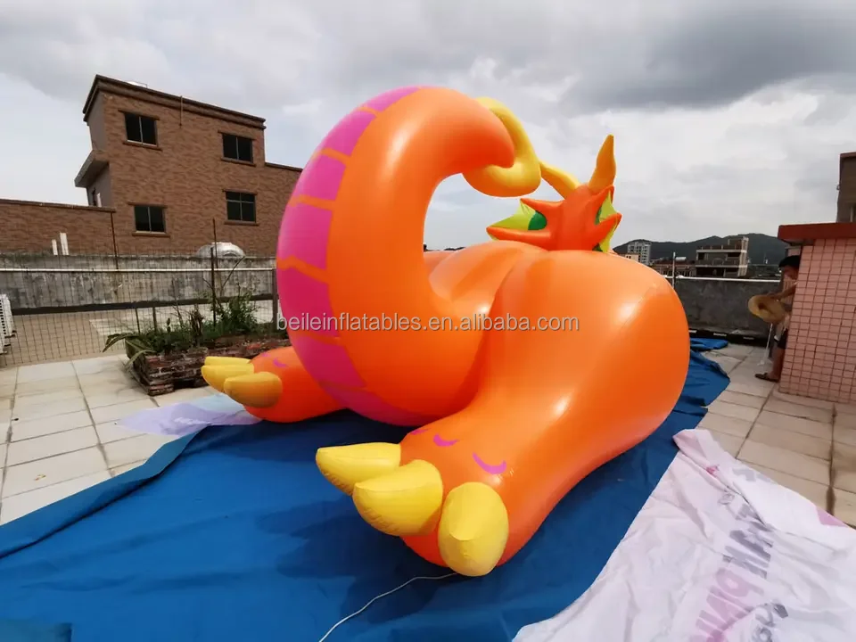 Beile Custom Giant Inflatable Laying Dragon For Outdoor Advertising ...