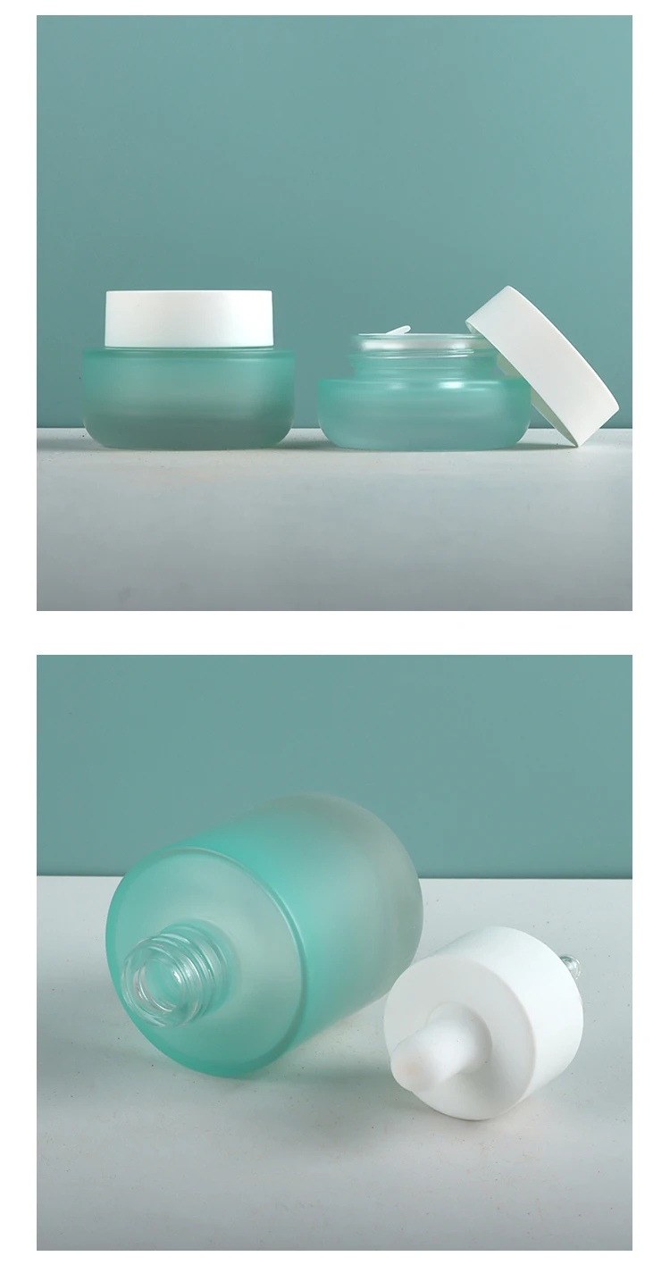Fancy Liquid Skincare Serum Glass Dropper Bottle with Push Button for ...