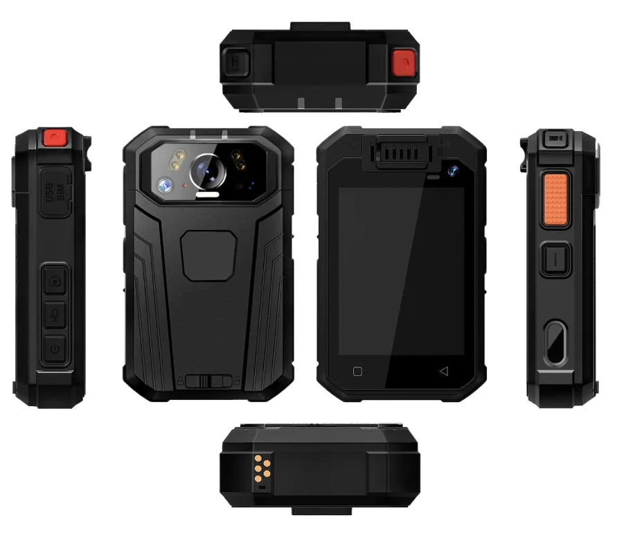 Loop Recording Camera LTE 4G Body Camera Android System Platform to ...