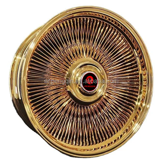 PQ High Quality Forged Wheels - Gold Brand Reverse 24 Inches