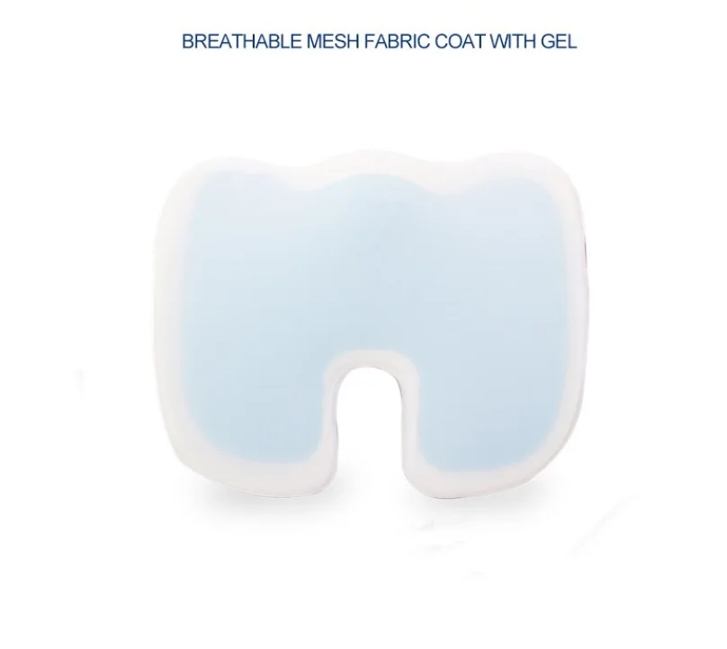 Egg Cushion Tailbone Pad - Memory Foam Gel Seat Comfort