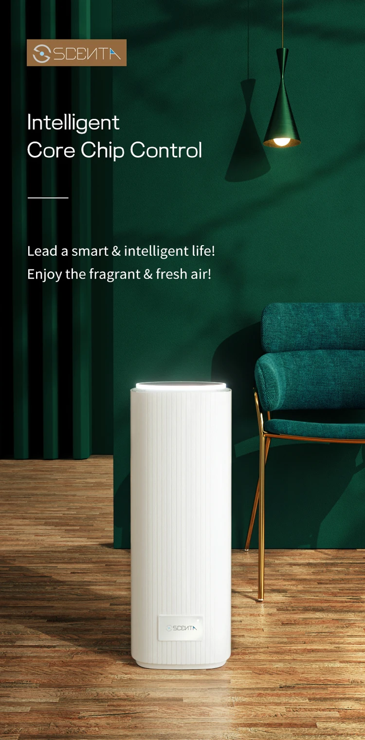 SCENTA Luxury Aromatic Nano Mist Sprayer Wall Mounted Bluetooth Control ...