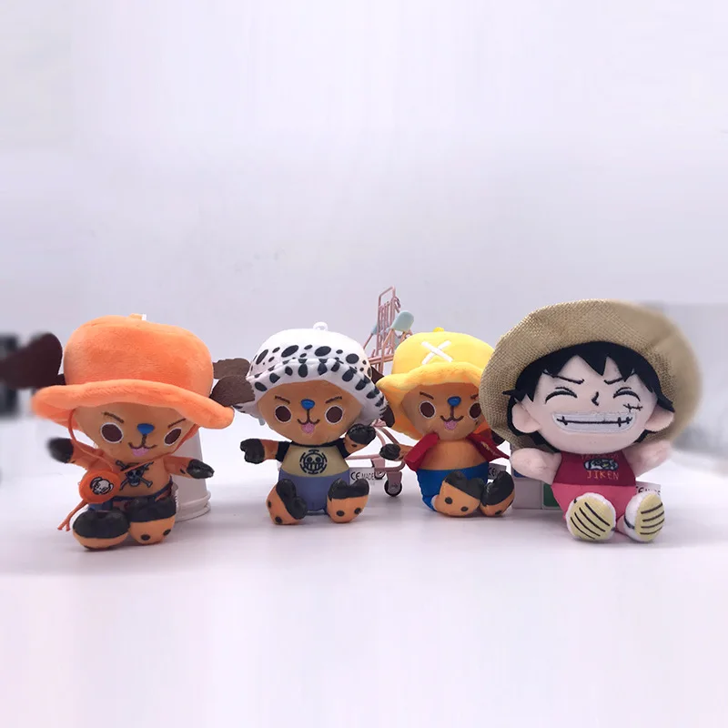 One Piece Plush Toys Luffy Chopper Plush Doll Stuffed Anime Cute Toy ...