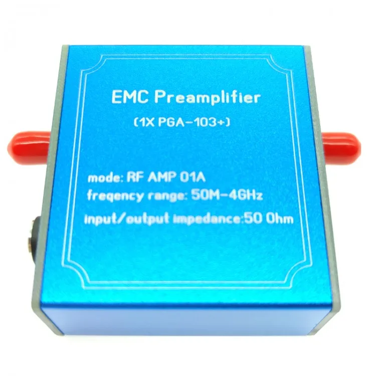 Low Noise Amplifier LNA EMC Preamplifier (1X PGA-103+)